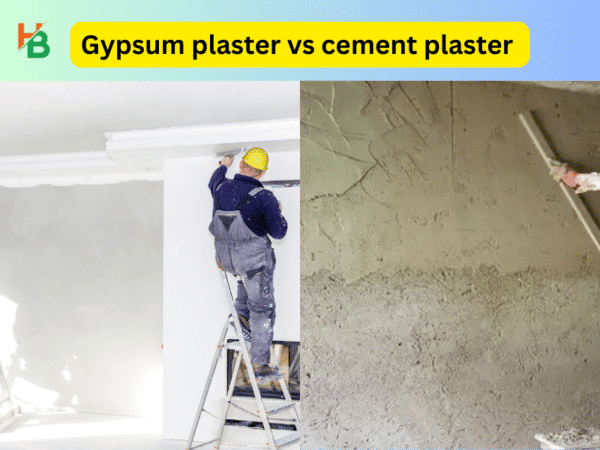 Types of plastering | Gypsum vs Cement plaster cost per sqft